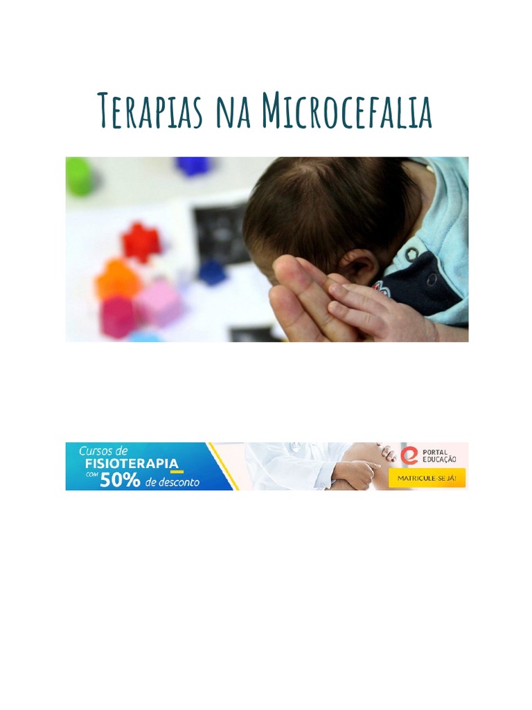 Terapias Na Microcefalia | PDF | Aprendizado | Fisioterapia