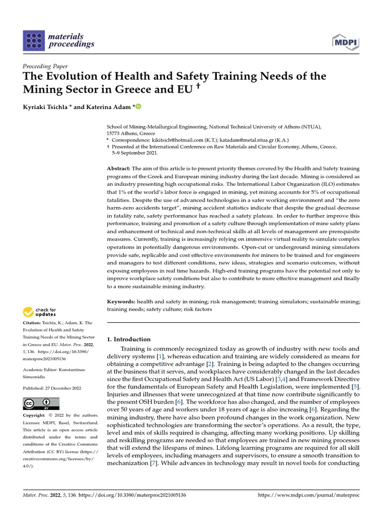The Evolution of Health and Safety Training Needs | PDF | Occupational Safety And Health | Risk