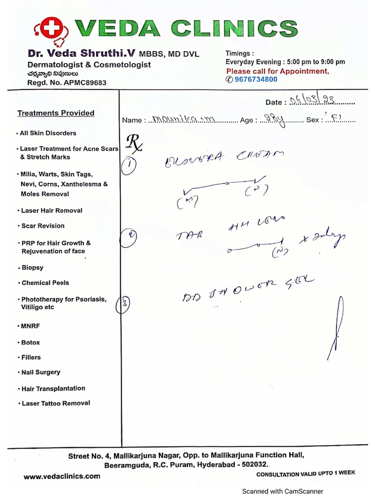 Mounika Medical Bill | PDF