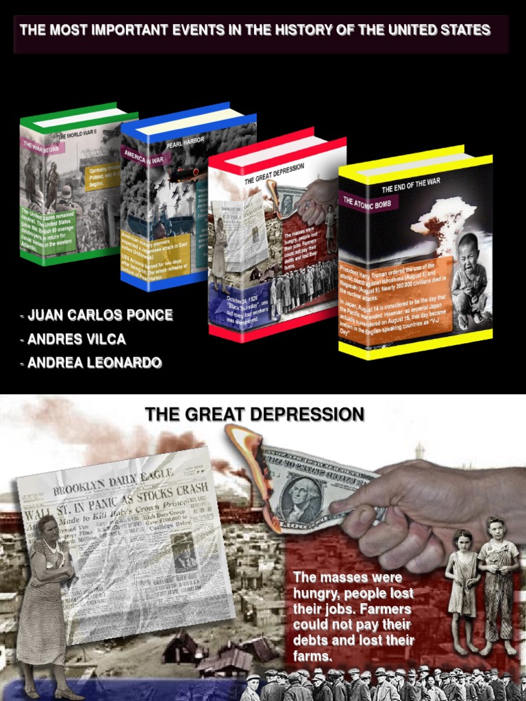 The Most Important Events in The History of The United States | PDF ...