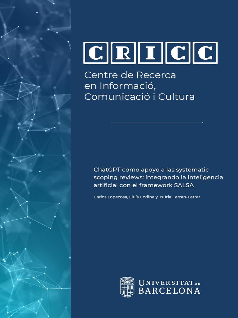 Chatgpt Scoping-Reviews CRICC 2023 | PDF | Inteligencia artificial ...