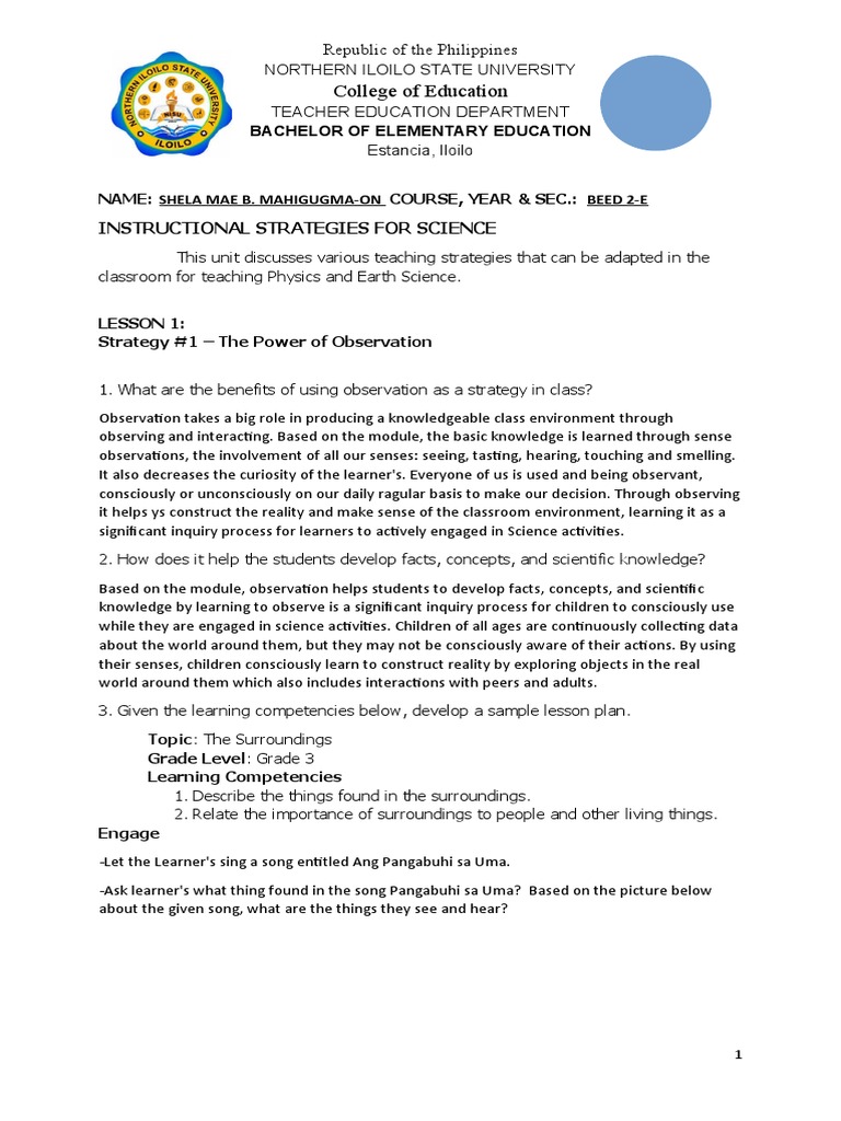 Science Activities Pdf Light Heat