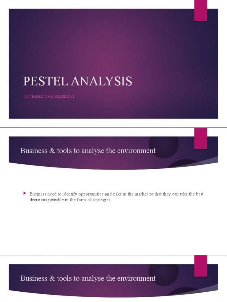 Pestel | PDF | Consumption (Economics) | Economies