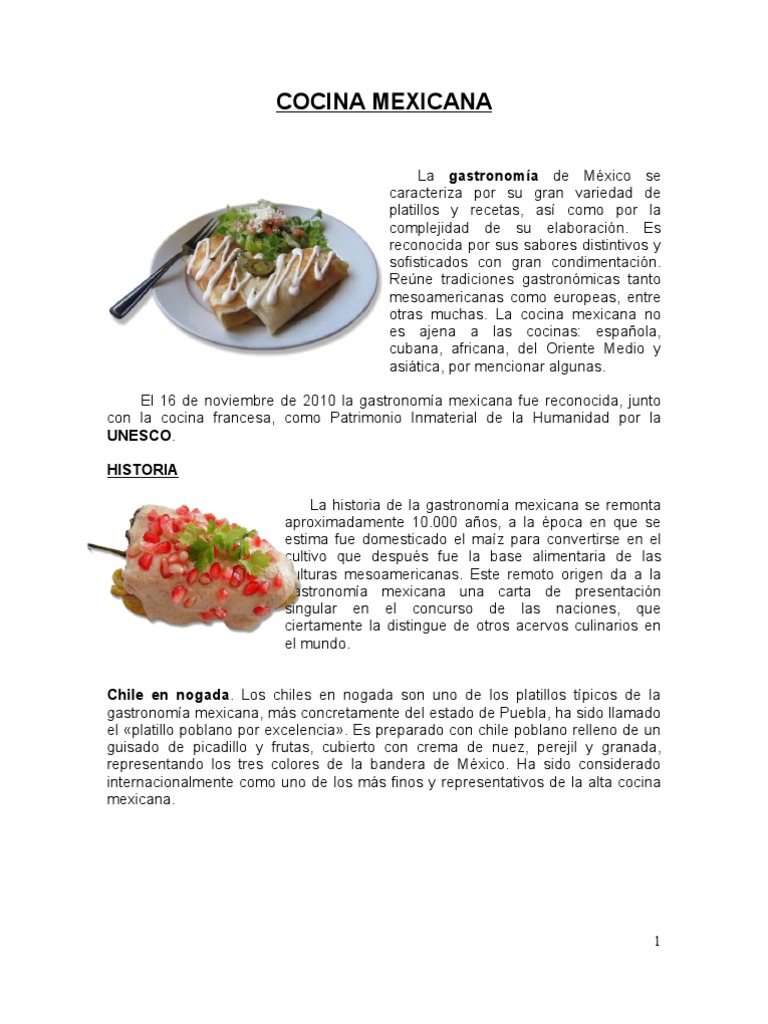 Cocina Mexicana | PDF | Cocina mexicana | Maíz