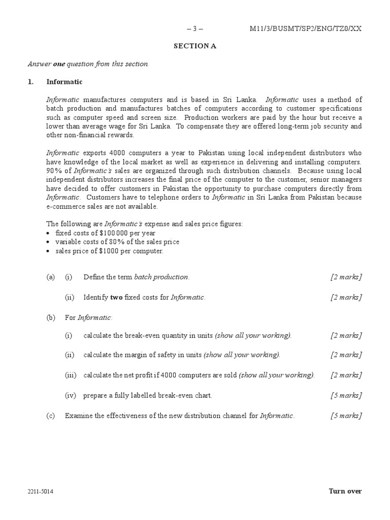 PPQ Informatic BE | PDF