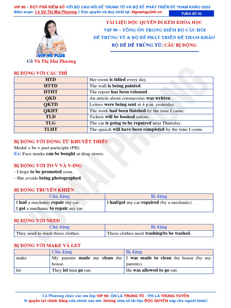 HTD Httd Htht QKD Qktd Qkht TLD TLG Tlht: Tài Liệu Độc Quyền Đi Kèm Khóa Học | PDF