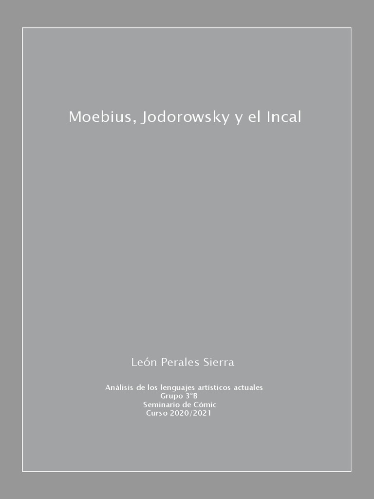 El Incal | PDF