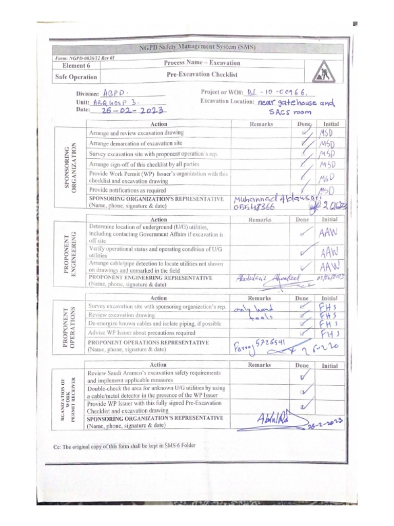 NGPD Safety Management System (SMS) | PDF