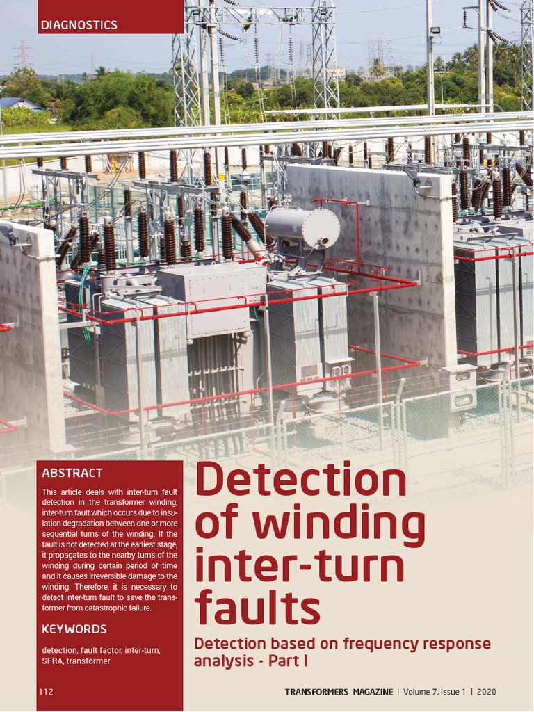 112-118 Fault Localization Using SFRA - Subramanian | PDF | Transformer | Inductance