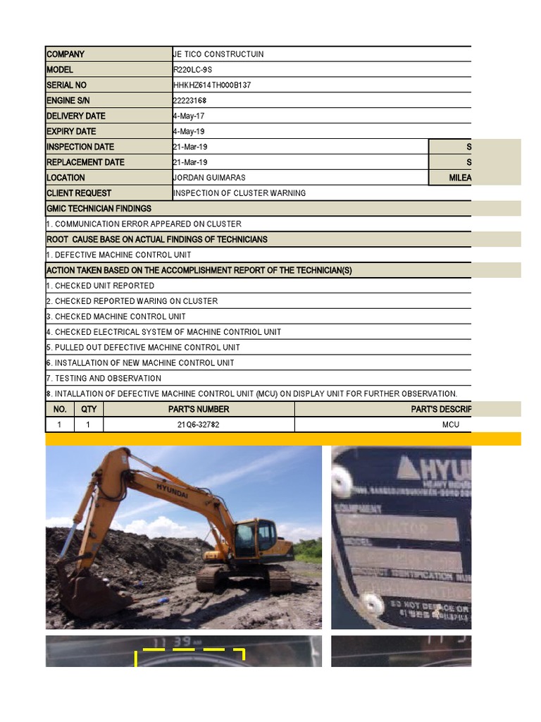 R220LC-9S (B137) Jeticoconstruction Mcuadditionaltroubleshooting | PDF | Systems Engineering