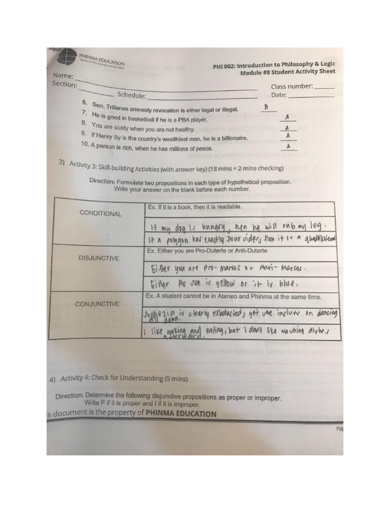 Phi 002 Answer 4 | PDF