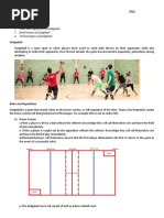The History of Dodgeball | PDF | Games Of Physical Skill | Ball Games