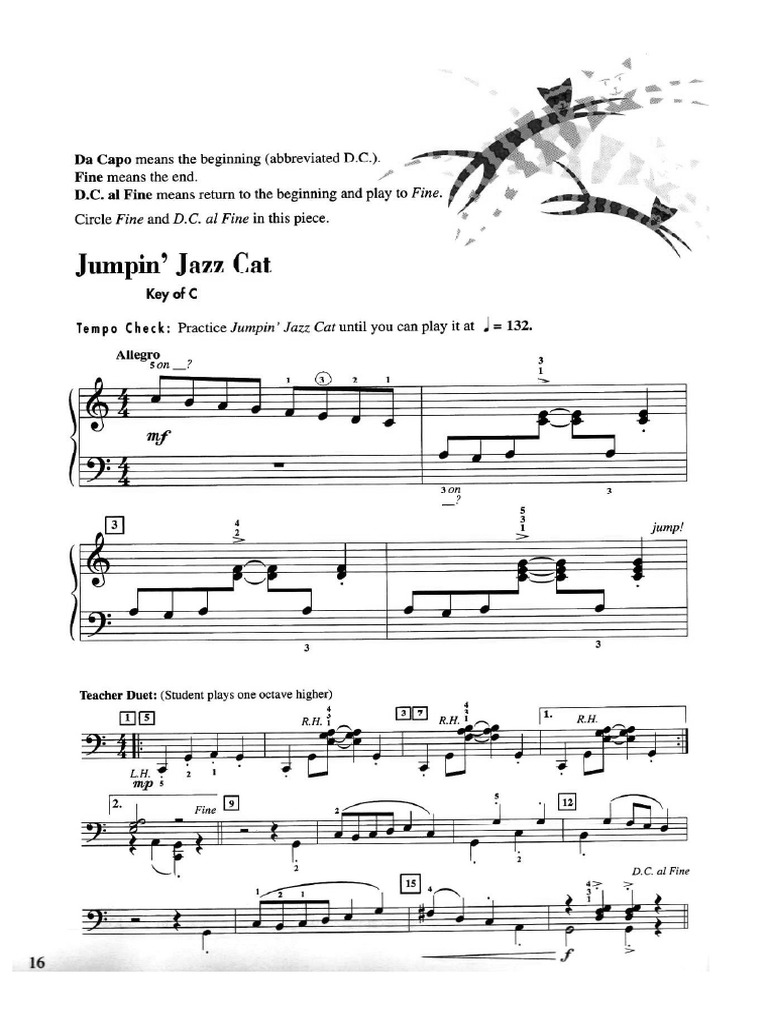 Jumping Jazz Cat | PDF