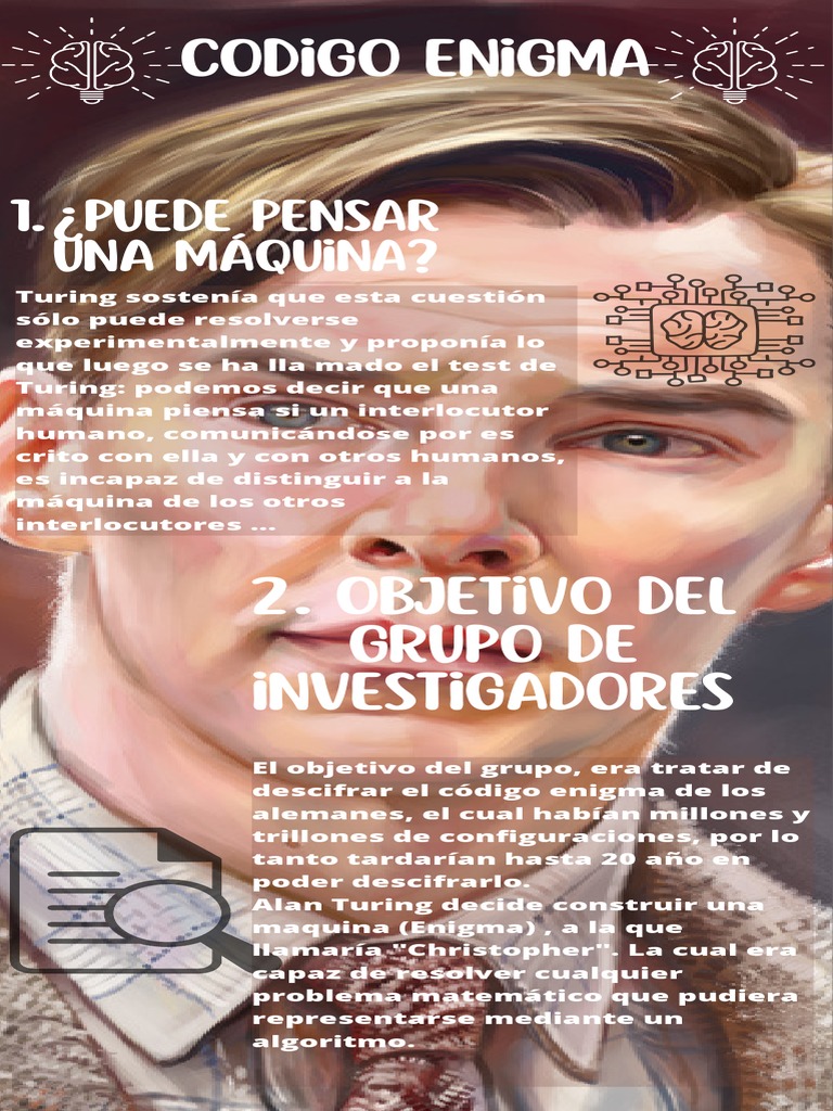 El Test de Turing y la Máquina Enigma | PDF