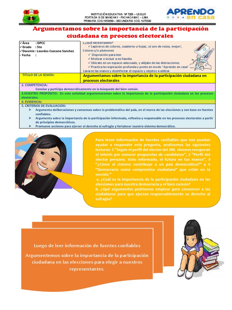 2 Sesion DPCC 5to | PDF | Elecciones | Democracia