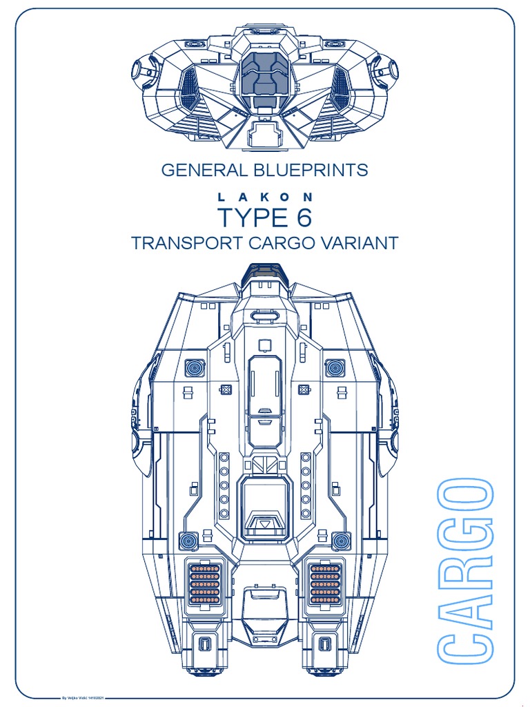 Type 6: General Blueprints | PDF | Reaction Control System | Landing Gear