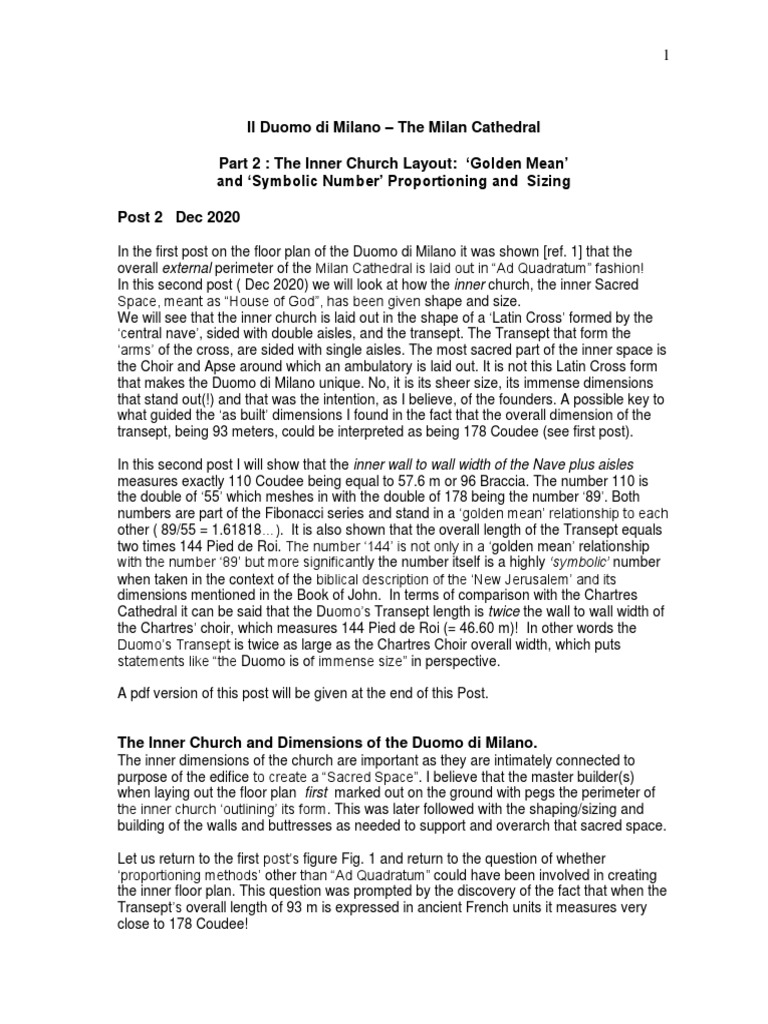 Il Duomo Di Milano The Milan Cathedral 2 Post Dec 2020 Publ For PDF ...