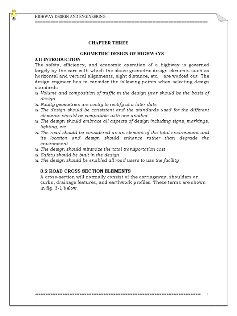 Geometric Design Considerations for Roadway Cross Sections: Lane Widths ...