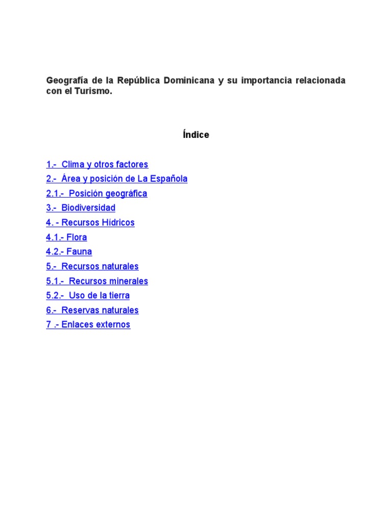 6 Geografía de La República Dominicana | Descargar gratis PDF ...