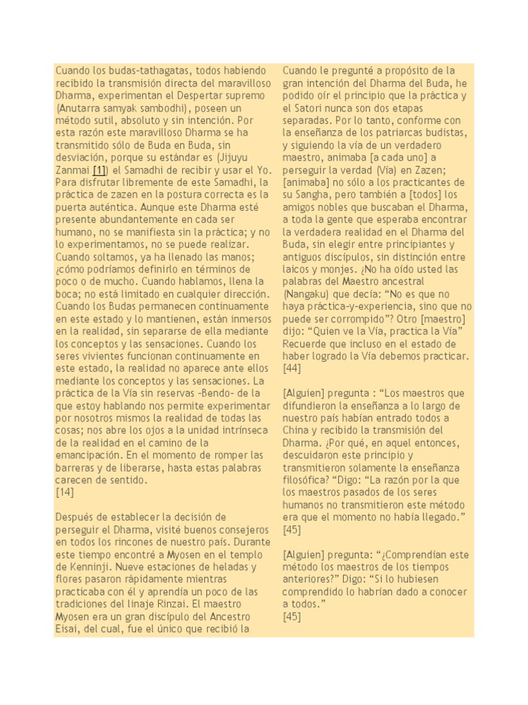 BENDOWA | PDF | zen | Verdad