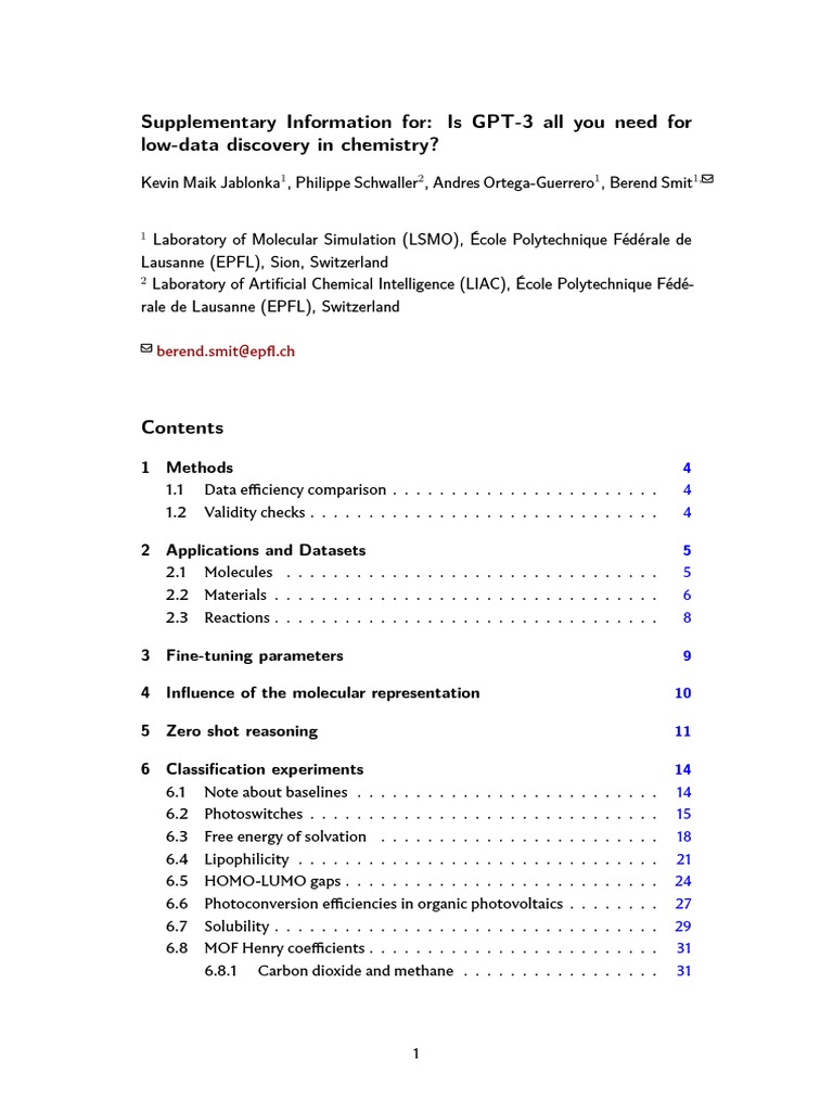 Supplementary Information For: Is GPT-3 All You Need For Low-Data ...