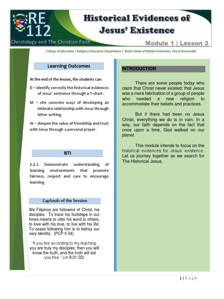 Historical Evidences | PDF