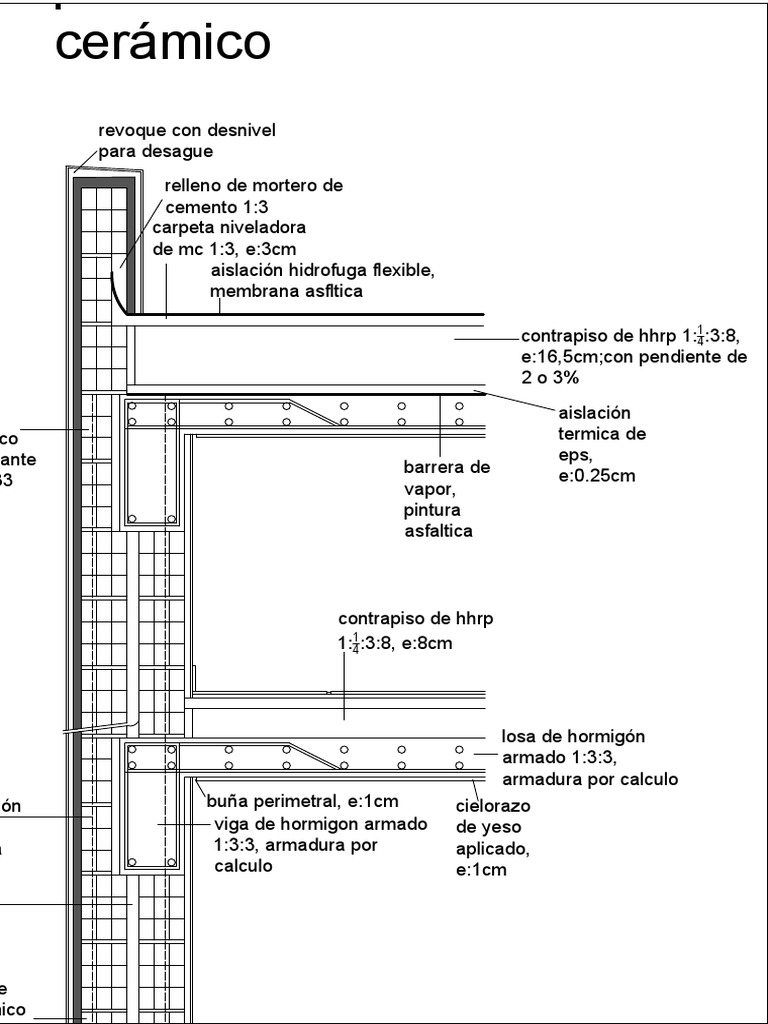 Corte Constructivo | PDF