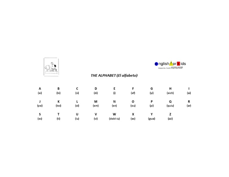 English Alphabet for Kids PDF | PDF