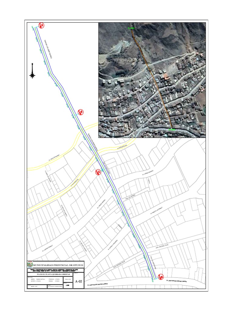 Plano en Planta Quebrada Libertad | PDF