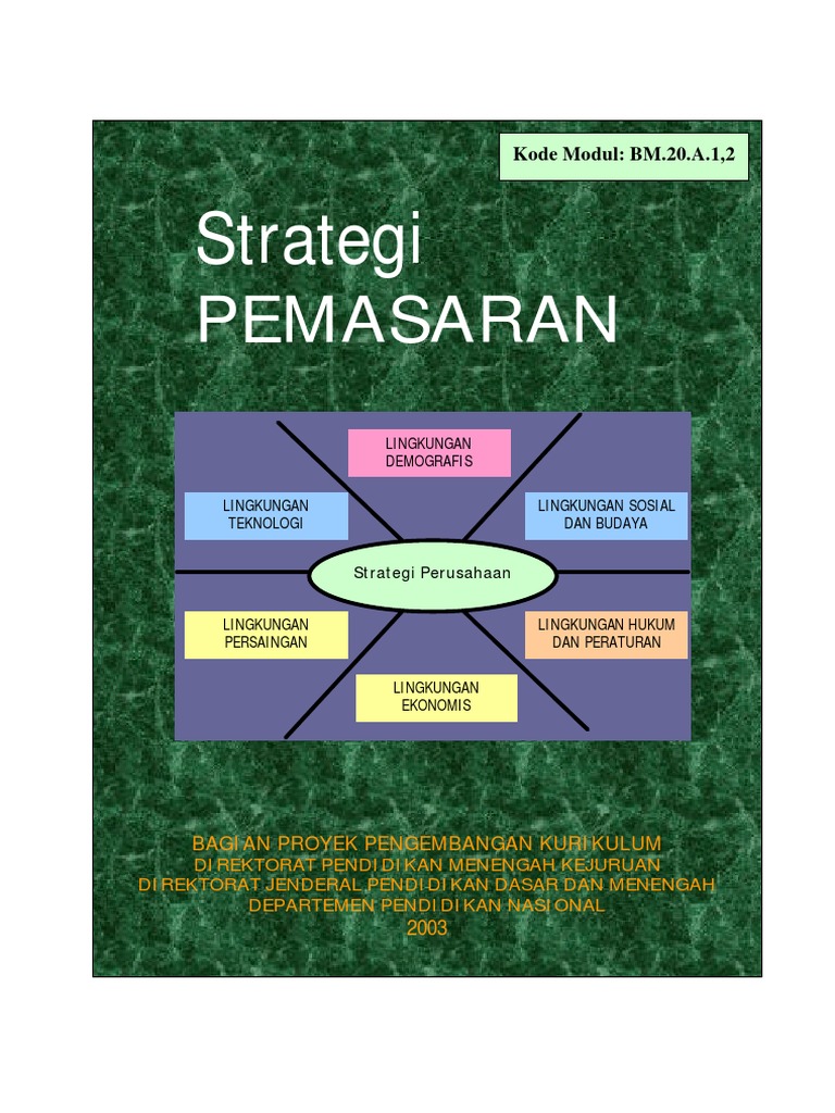 Modul Strategi Pemasaran | PDF | Karier & Perkembangan | Bisnis