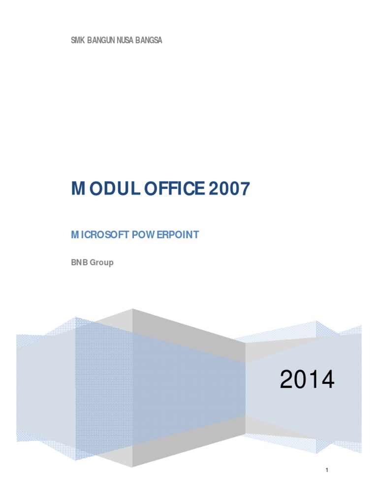 Modul Microsoft Power Point Pdf