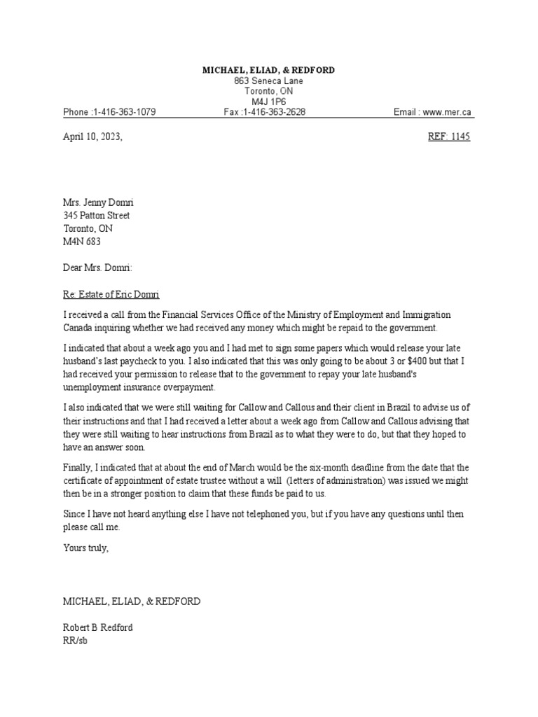 Lab 10 - Dictated Letter 6 | PDF