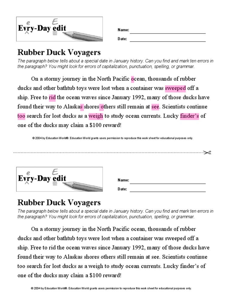 Kami Export - Aleni Reyes - Jan - Rubber Duck Voyagers 6 | PDF