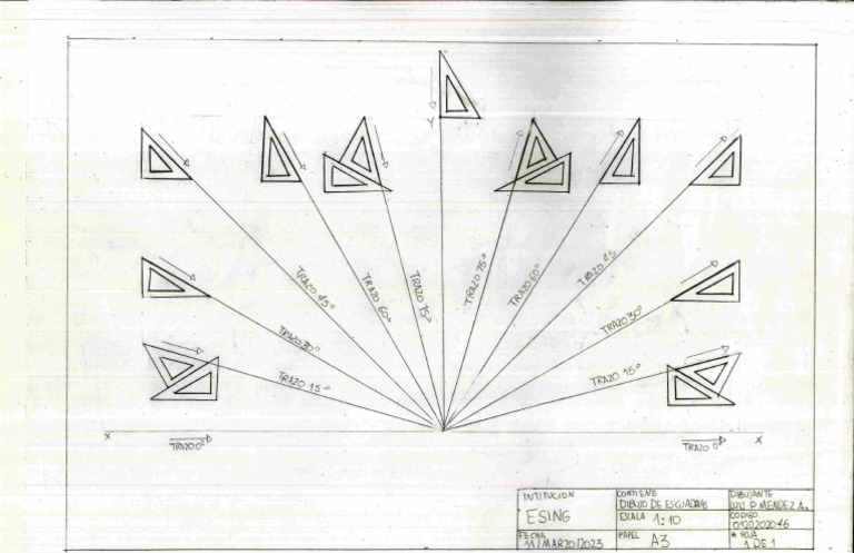 Plancha #2 Manejo de Escuadras | PDF