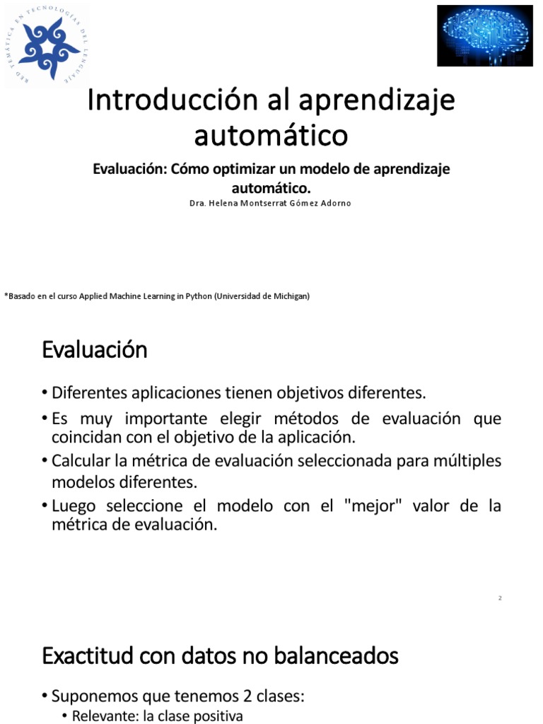 Introducción Al Aprendizaje Automático | PDF
