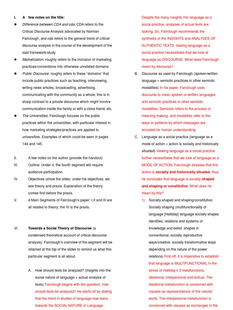 Difference Between CDA and Cda: CDA Refers To The: I. A Few Notes On ...