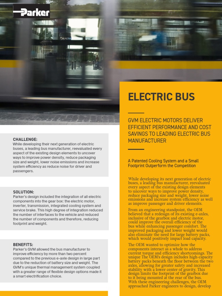 GVM Bus Case Study | PDF | Electric Vehicle | Engines