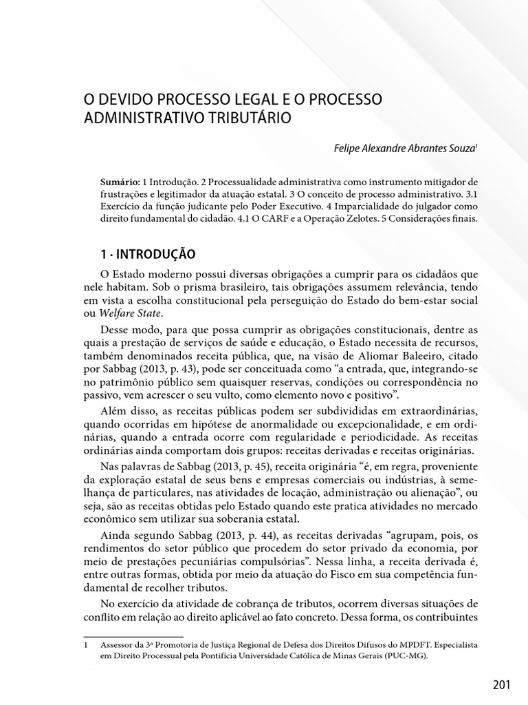 Processo Administrativo - Devido Processo Legal | PDF | Jurisdição | Estado Processo Administrativo - Devido Processo Legal | PDF | Jurisdição | Estado
