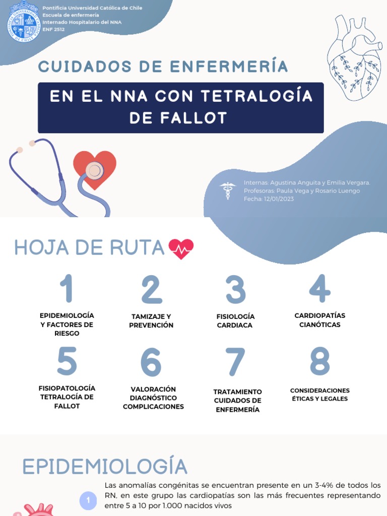 Cuidados de Enfermería en Tetralogía de Fallot | PDF | Defecto cardiaco ...