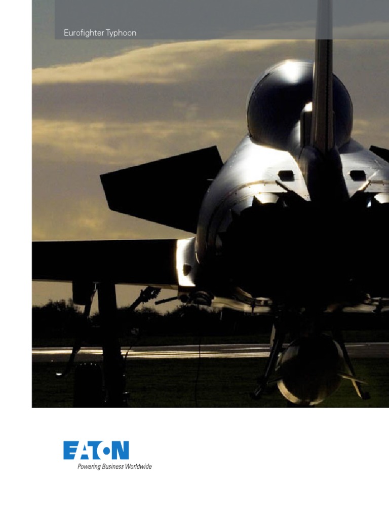 Eurofighter Typhoon Capabilities Brochure | PDF | Valve | Pipe (Fluid ...