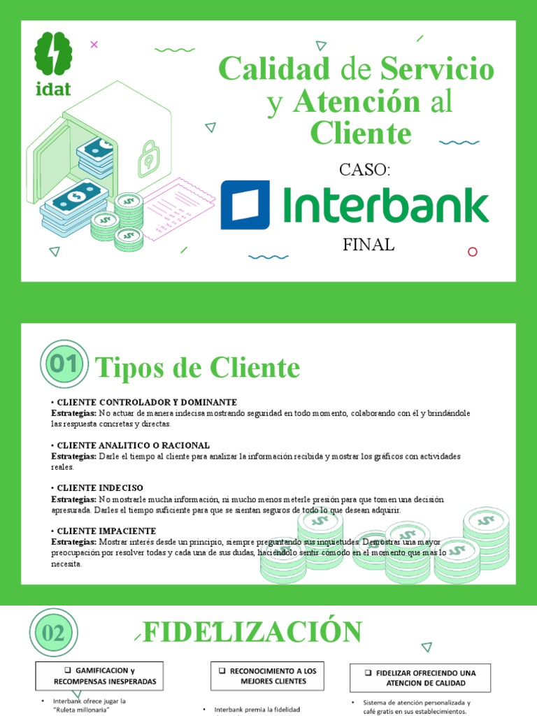 Estrategias de Atención al Cliente en Interbank | PDF | Bancos | Publicidad