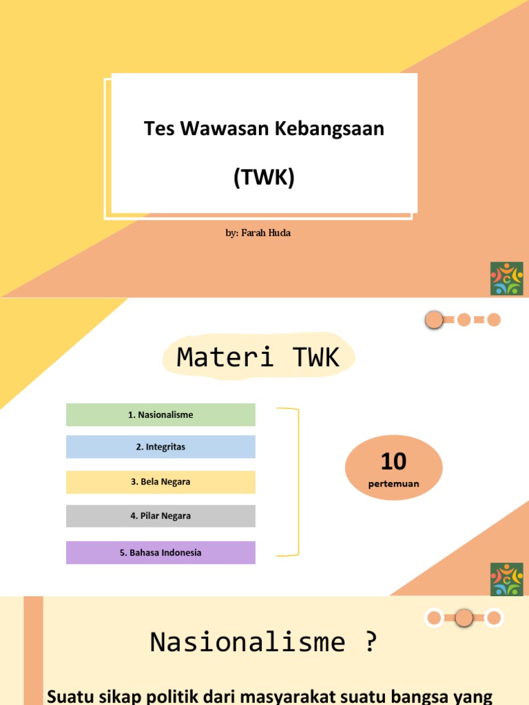 PPT-TWK Nasionalisme-Dikonversi | PDF