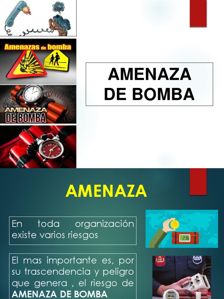4.1. Amenaza de Bomba | PDF | Bomba