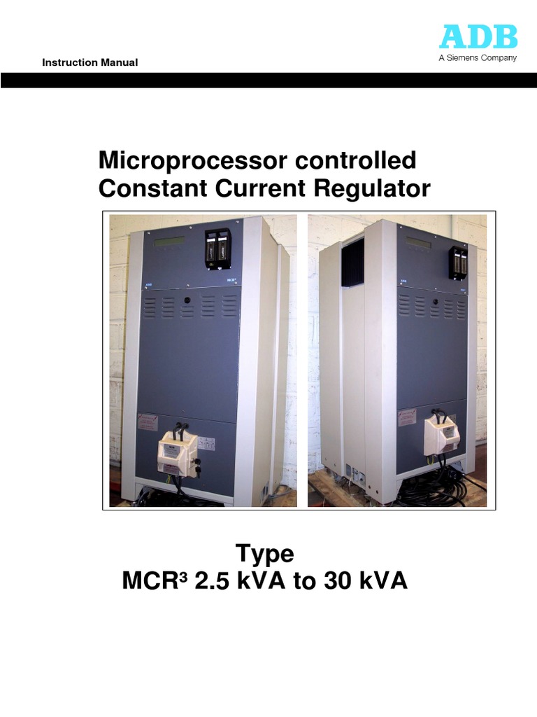 Microprocessor Controlled Constant Current Regulator: An Instruction ...