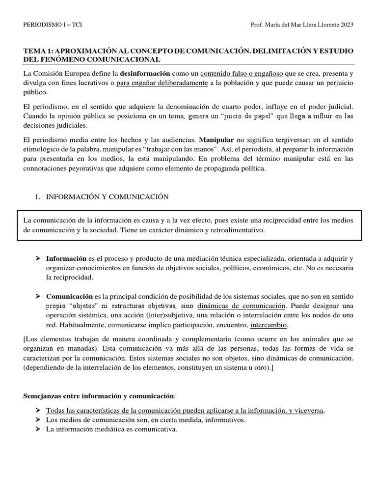 Wuolah Free Tema 1 TCI - Gulag - Free | PDF | Comunicación | Información