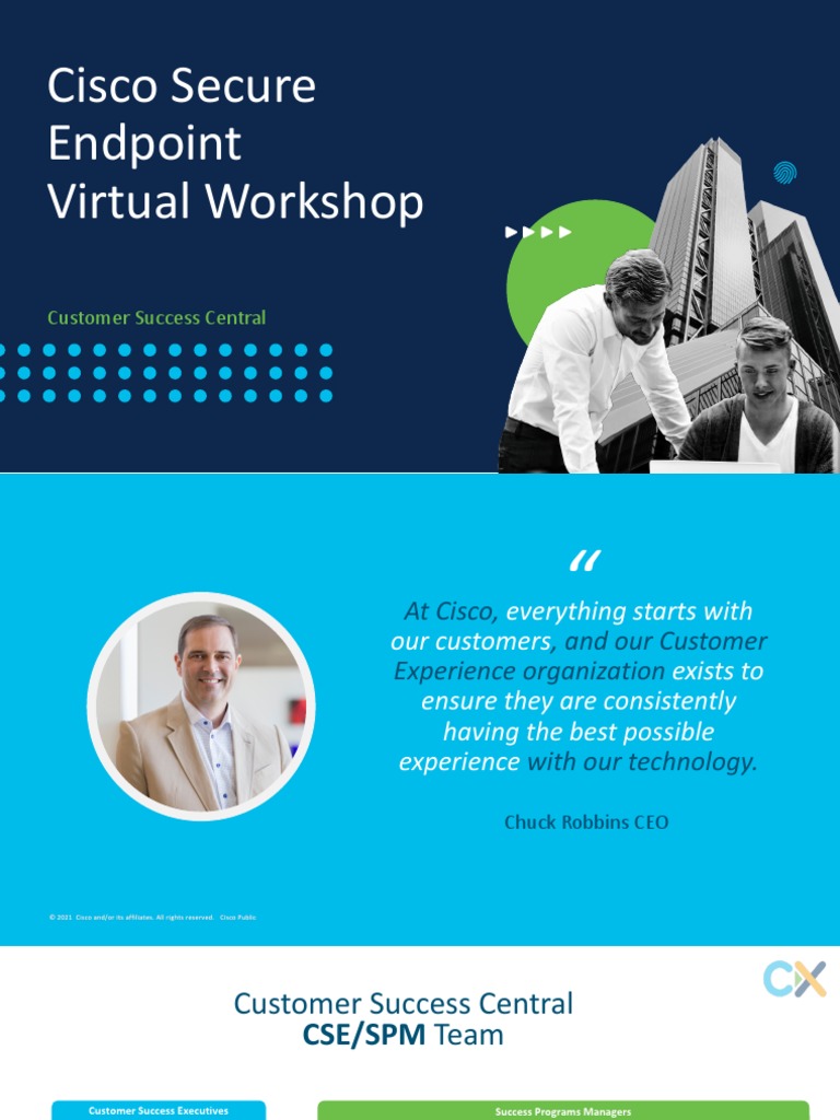 Cisco Secure Endpoint Virtual Workshop | PDF | Malware | Proxy Server