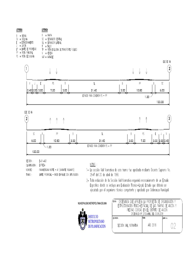 18 - Panamericana Norte - A1 - E-01-A62 | PDF