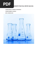 PREPARATION AND STANDERDIZATION OF NaOH USING KHP Lab Report - 084256 | PDF | Titration | Chemistry
