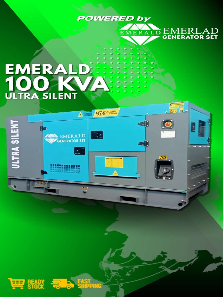 EMERALD 100 KVA - Silent | PDF