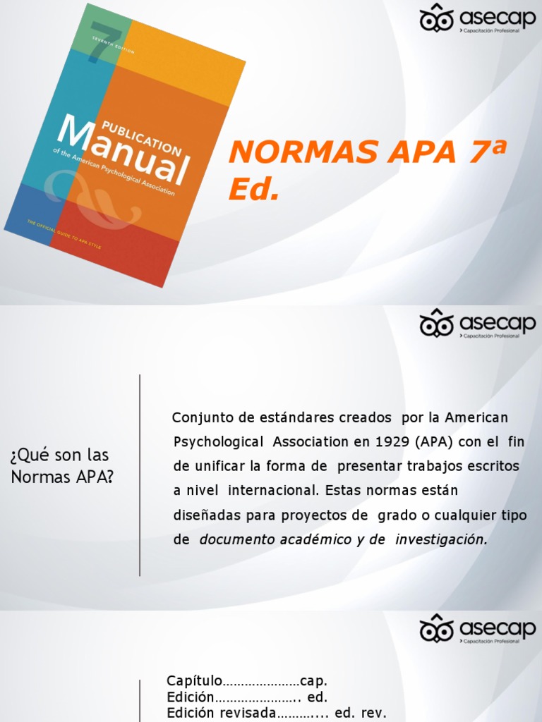 Guía Completa de Normas APA 7ª Ed. | PDF | Comillas | Evolución